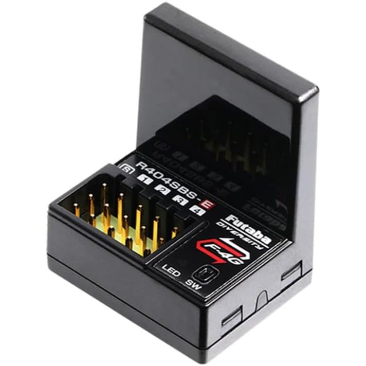 Futaba Electronics RECEIVER R404SBS-E (JPN) (F-4G system 10ch T10PX standard receiver for car ...