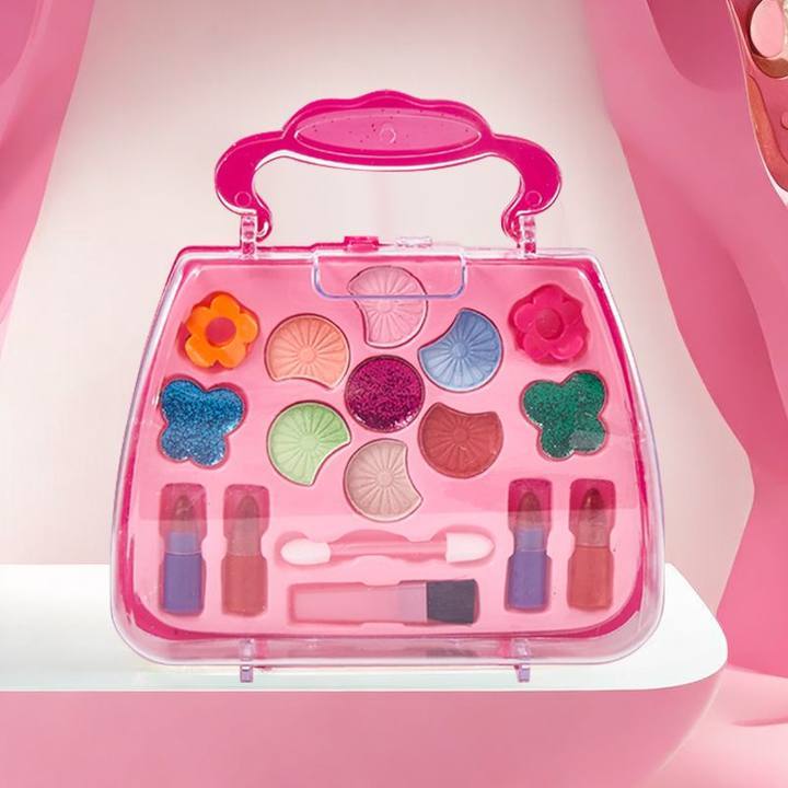 SLY Child Makeup Sets Children Girls Princess Kids Makeup Box Glitter ...