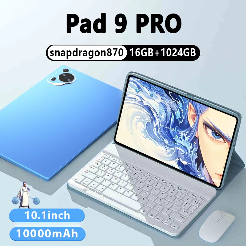 2026 Xioami Pad 9 pro teblet pc Android 13 10000mAh teblet Snapdragon 8 ...