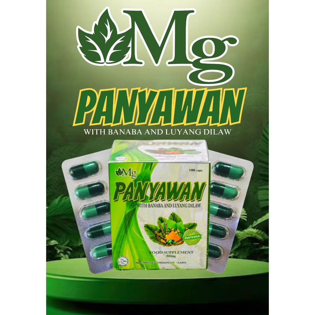 MG PANYAWAN with BANABA and LUYANG DILAW (3pads) | Shopee Philippines