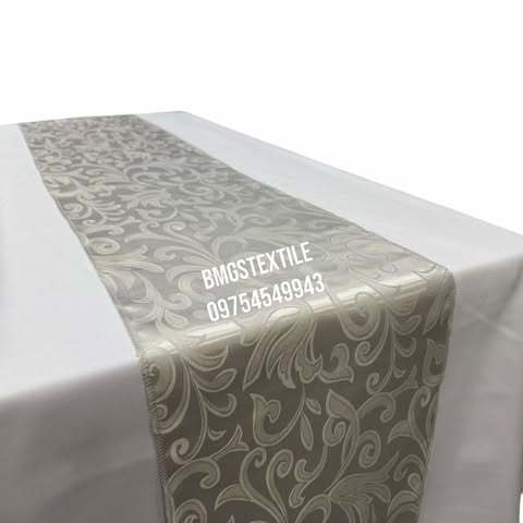 Runner Table Runner Table Cloth Jacquard Cloth Catering Fabric | Shopee ...