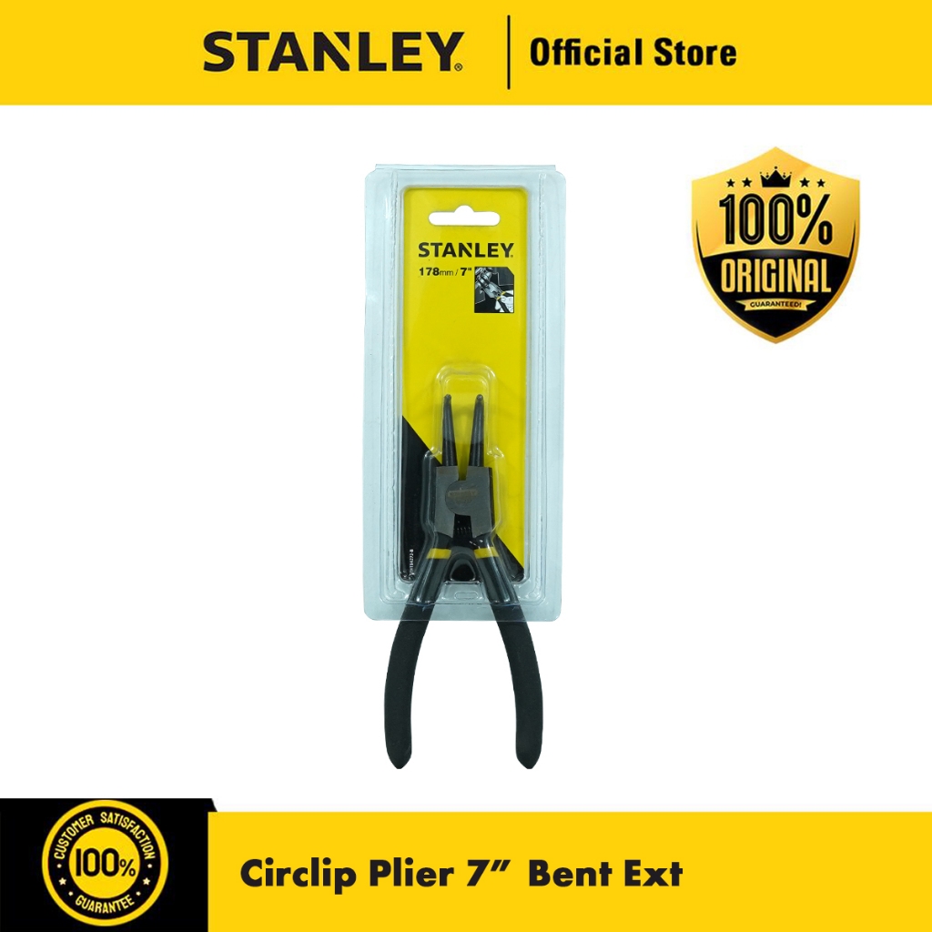 Stanley STHT84-272-8 External Bent Circlip Plier 7" | Shopee Philippines