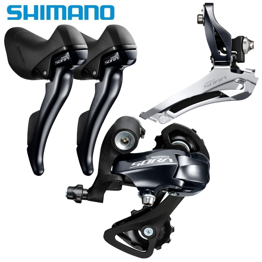 Shimano SORA R3000 Groupset 2×9 Speed 18S Road Bicycle Bike Groupsets ...