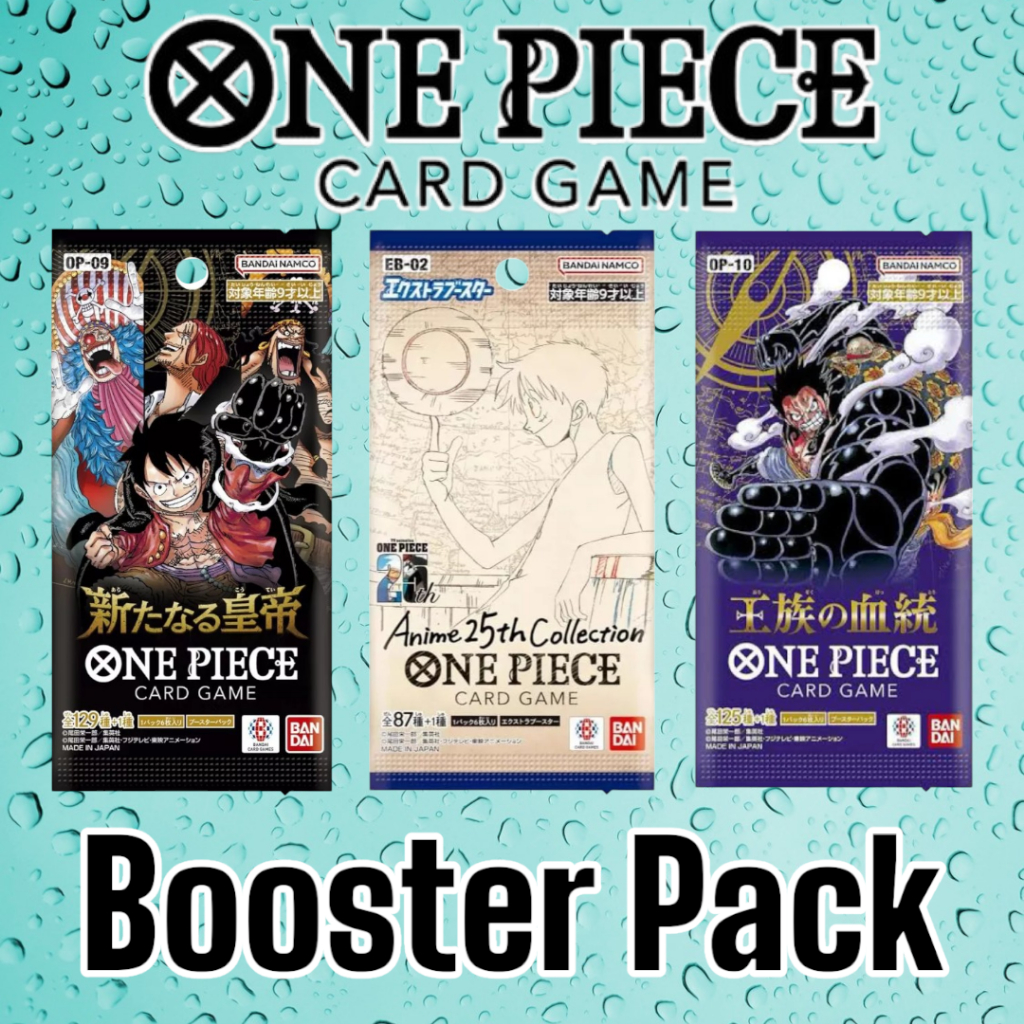 ONE PIECE Card Game Booster Pack OP-09 , OP-10, EB-02 Japanese Set ...