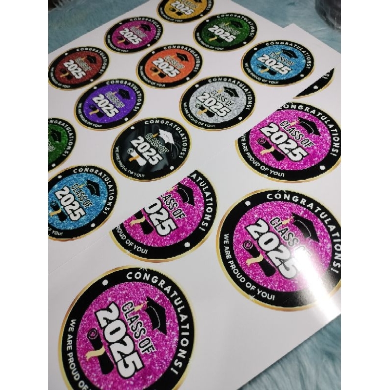 Printed Graduation Garland centerpiece (UNCUT / 5PCS. MINIMUM ORDER ...