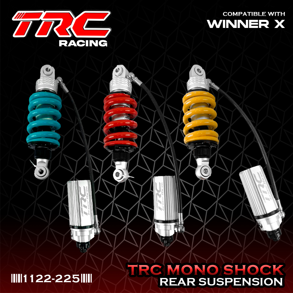 TRC Racing CNC Fully Adjustable Mono Shock 225mm for WINNER X 1122-225 ...