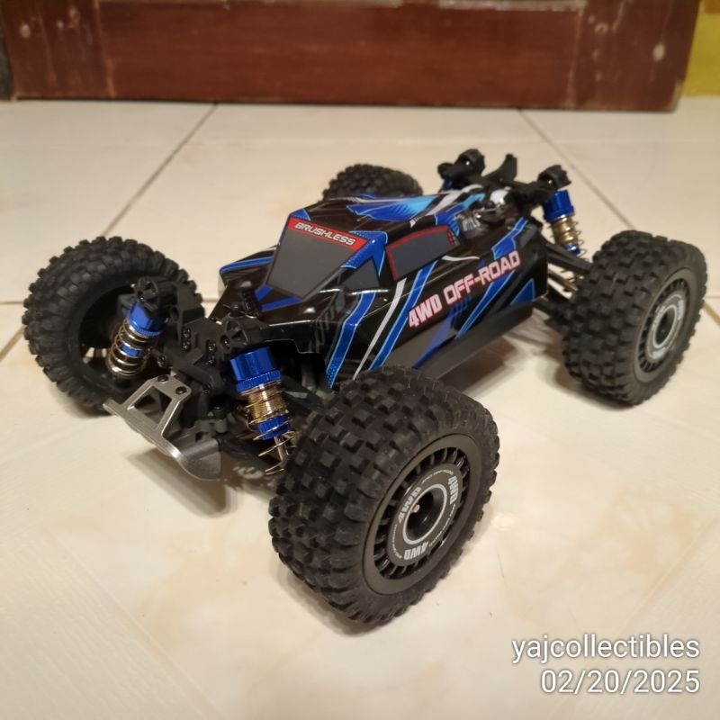 MJX 16207 1/16 Scale Radio Controlled RC Buggy Brushless Ready to Run ...
