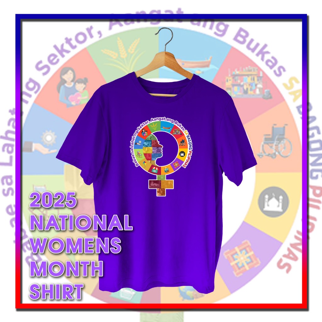 2025 National Womens Month T-shirt GAD Shirt | Shopee Philippines