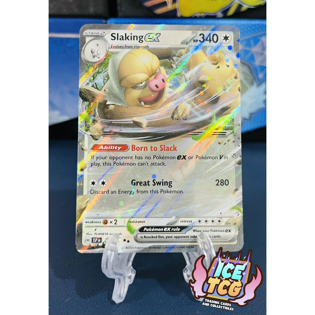 Slaking ex - 147/191 - Ultra Rare (SSP) | Shopee Philippines