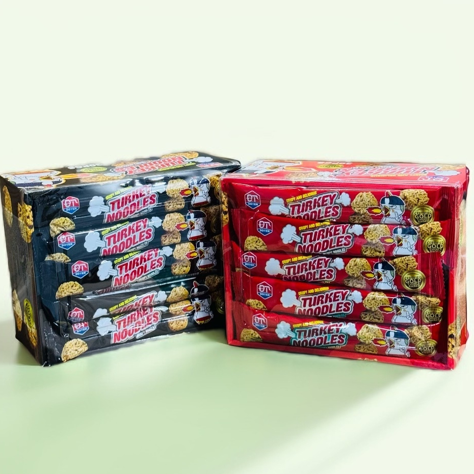 30pcs/1box Turkey Noodles Chicken / Turkey Crispy Crunchy AndSpicy ...