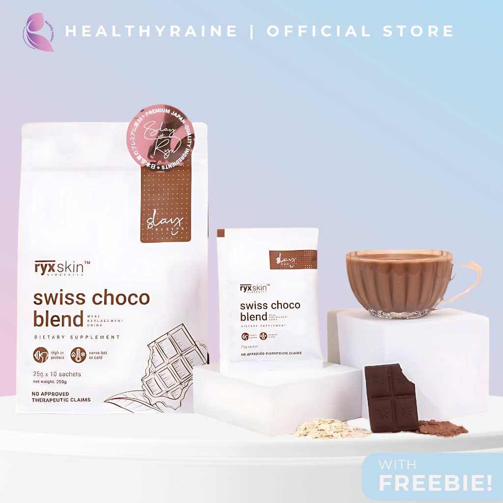 RYX SKIN Swiss Choco Blend Beauty drink | Collagen & Glutathione for ...