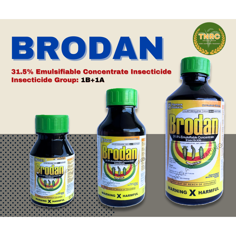 [TNRC] BRODAN 31.5% EC Insecticide | pangontrol peste sa palay, mais ...