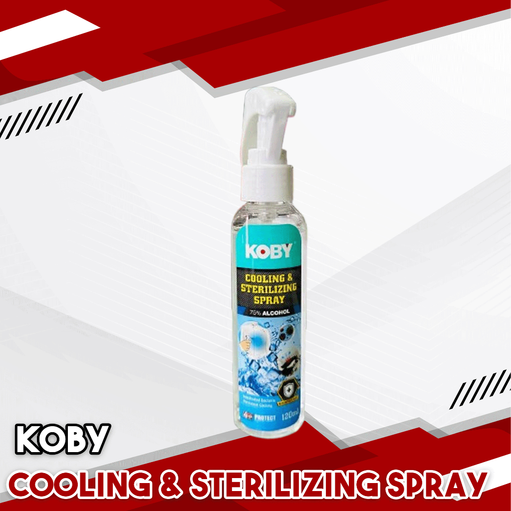 KOBY COOLING AND STERILIZING SPRAY 120ML | Shopee Philippines