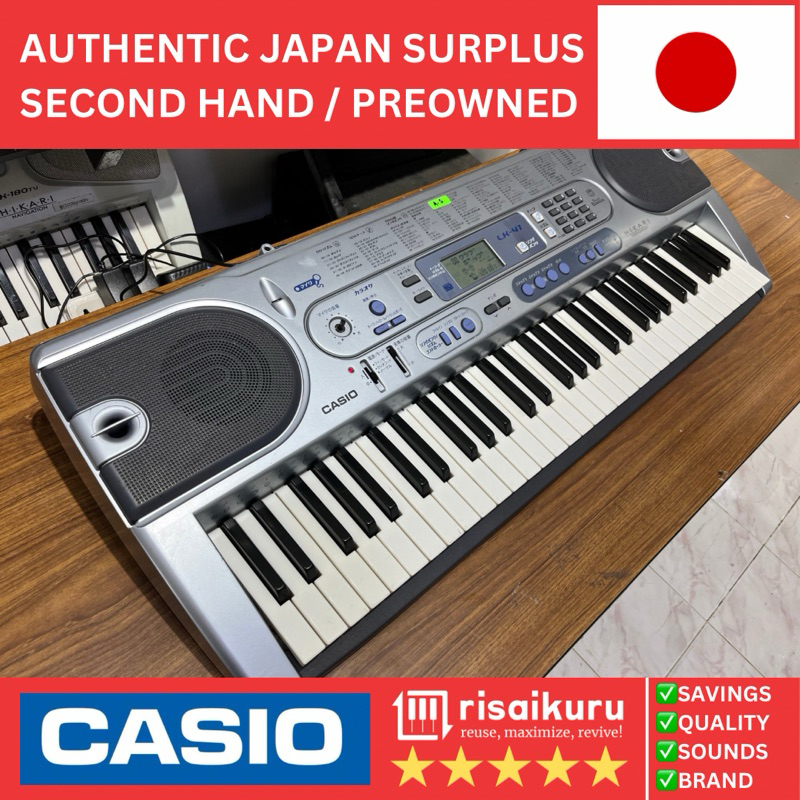 CASI0 LK-41 Piano Keyboard Organ 61 Keys – Touch Response + Key ...