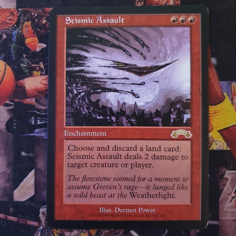 Seismic Assault - Exodus : MTG Cards | Shopee Philippines