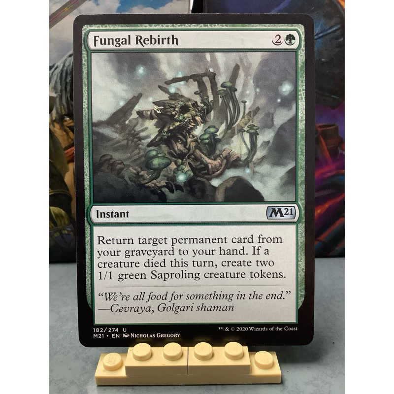 MAGIC: The Gathering - Fungal Rebirth (Core Set 2021) | Shopee Philippines