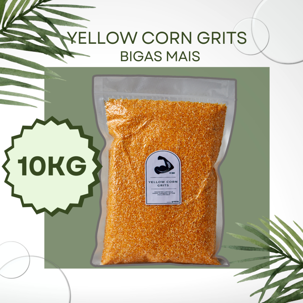 10kg Yellow Corn Grits (Bigas Mais) | Shopee Philippines