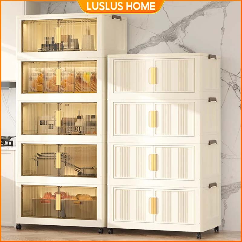 LUS Cabinet Organizer Durabox Foldable Kitchen Drawer Storage Plastic ...