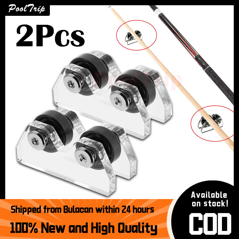 2Pcs Billiard Cue Straightness Checker Pool Strick Inline Detector ...