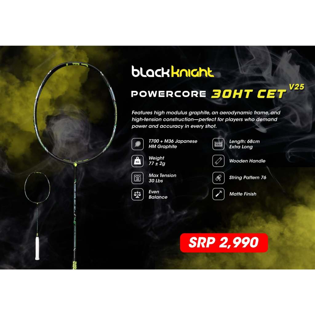 Black Knight Powercore 30HT CET | Shopee Philippines