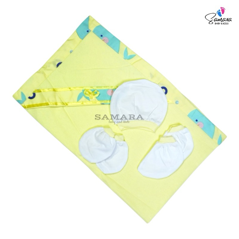 Samara Pranela Blanket Gift Set | Blanket, Bonnet, Mittens, Booties ...