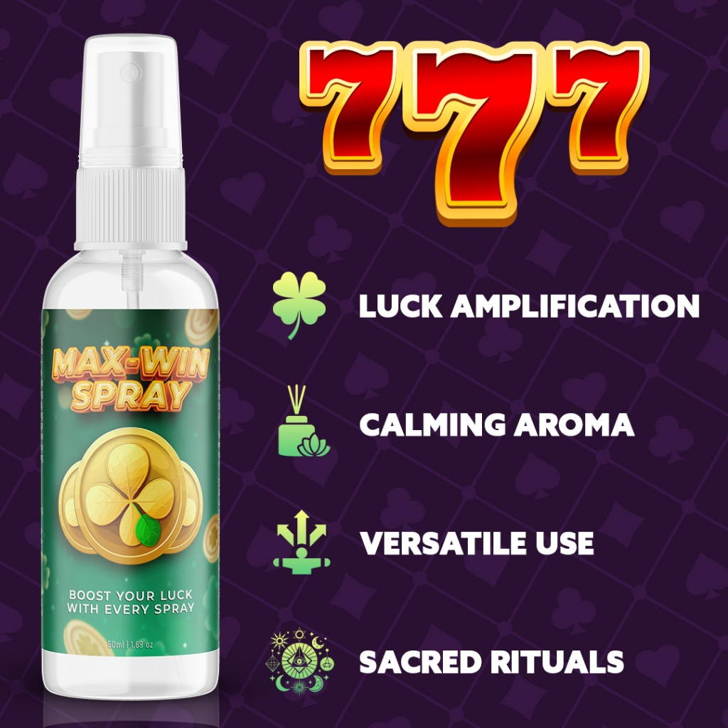 Max-Win Spray: Energize Your Space, Attract Good Fortune SPRAY PLAY AND ...