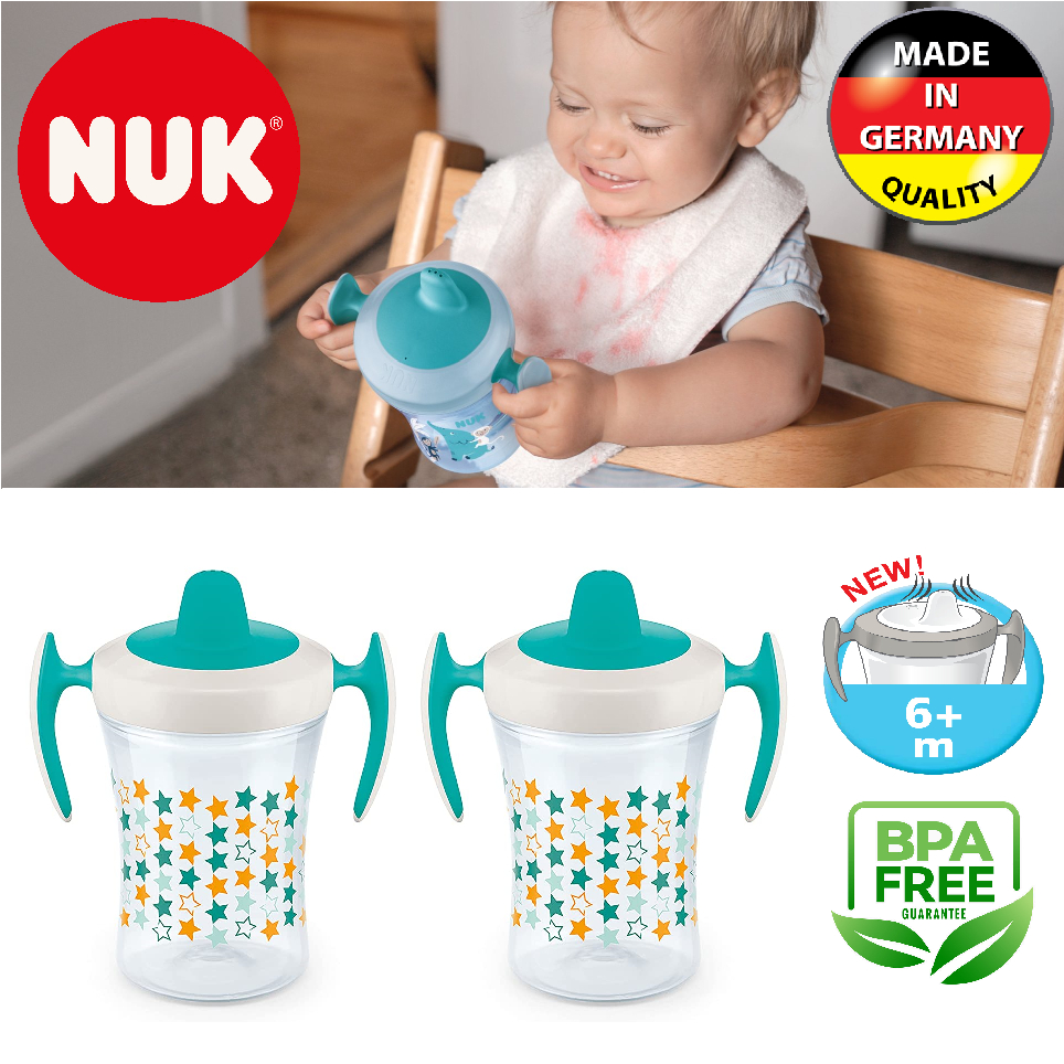 NUK Spout 10oz Learner Cup with Handles | Sippy Cup with Handle ...