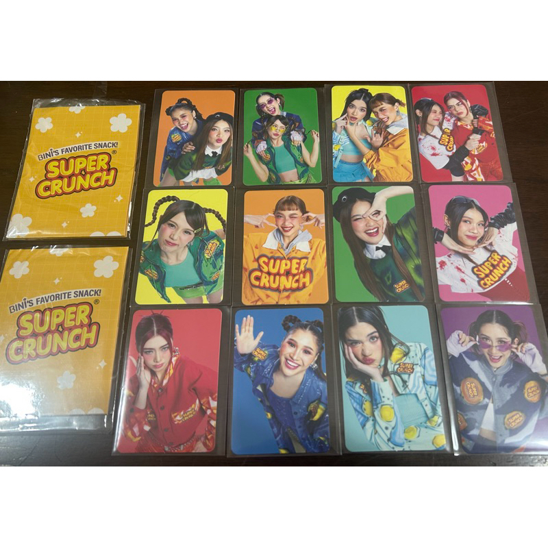 [RESTOCKED] Super Crunch x Bini Official Photocard | Shopee Philippines