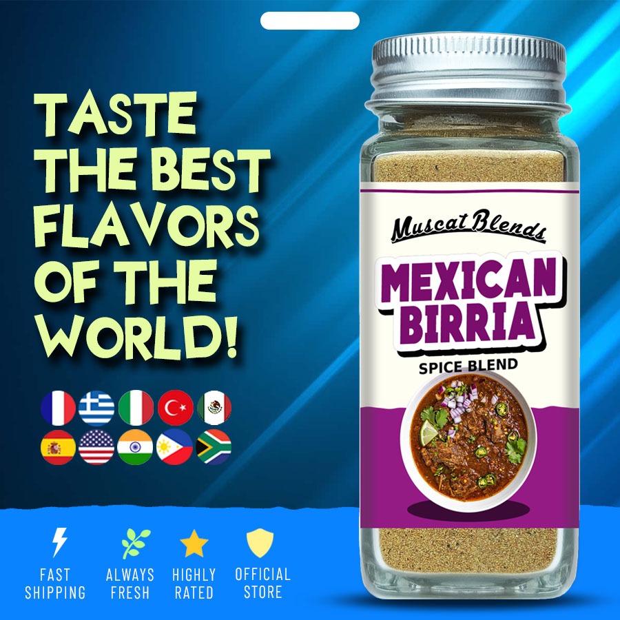MEXICAN BIRRIA SEASONING BLEND 1.76oz (50g) | Shopee Philippines