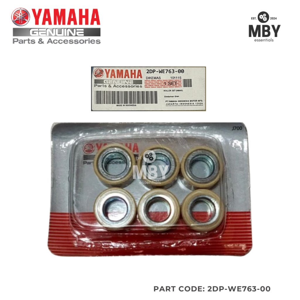 YAMAHA FLYBALL ROLLERS FOR YAMAHA NMAX V1/V2 MIO,MIO i,MIO SOUL i125,AEROX V1/V2 (13grams) 2DP ...