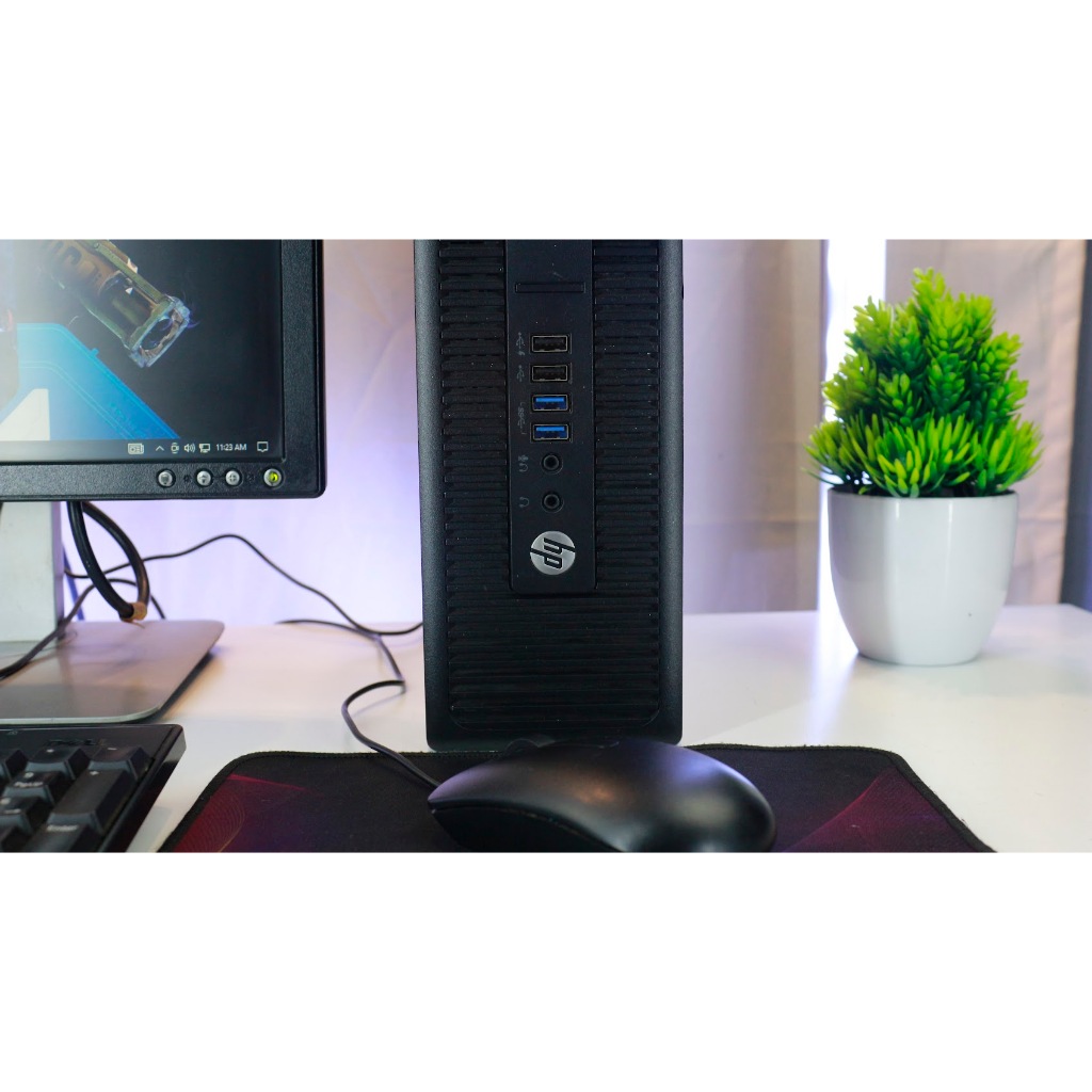 SYSTEM UNIT HP 705 G3 AMD A6 8500 3.5ghz 2GB R5 VIDEOCARD ONBOARD 320GB ...