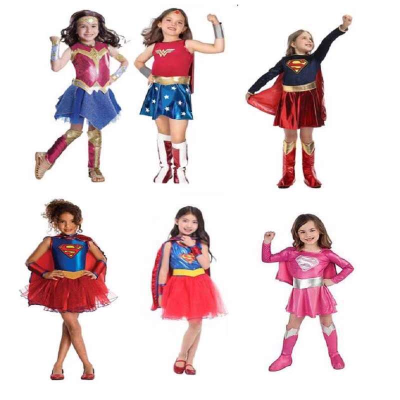 Wonder/Spder Woman Costume Girl Dawn Of Justice Wonder Woman Costume ...