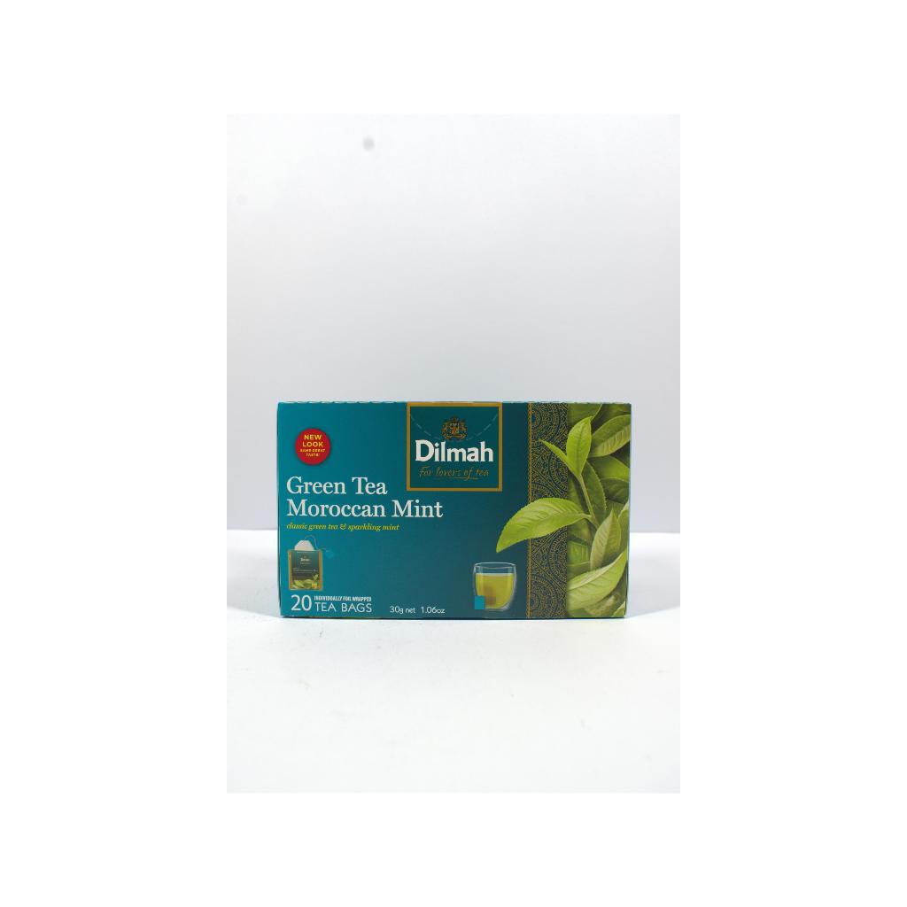 Dilmah Green Tea with Moroccan Mint - A Refreshing Fusion of Green Tea ...