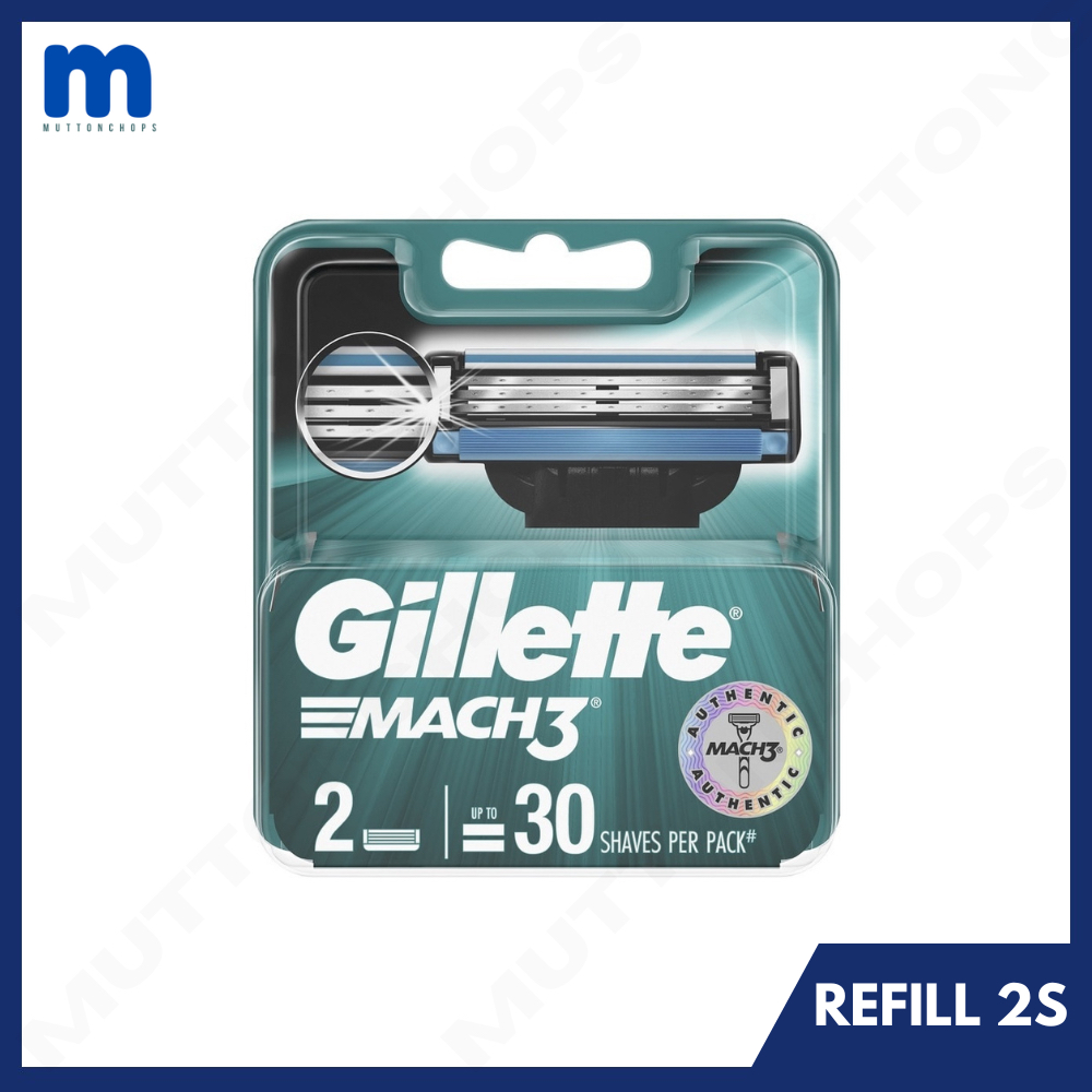MACH3 Razor Blade [2 Refills] • Authentic | Shopee Philippines