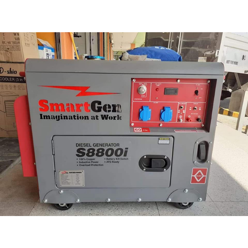 BRAND NEW SMARTGEN GENERATOR DIESEL SILENT TYPE 8KVA | Shopee Philippines