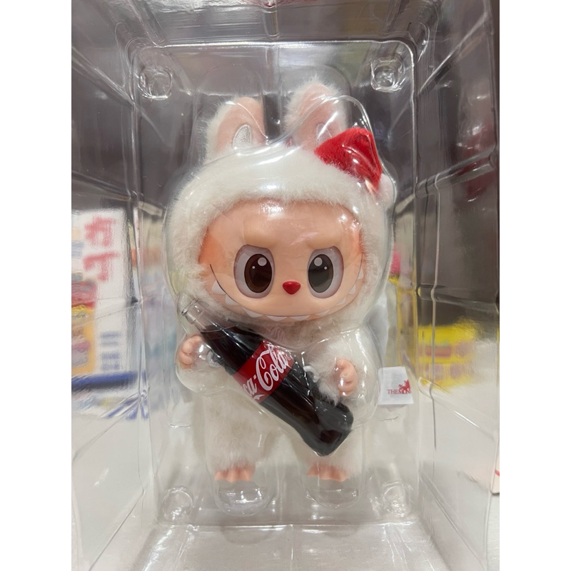 AUTHENTIC Labubu Coca cola SURPRISE SHAKE Plush pendant toy | Shopee ...