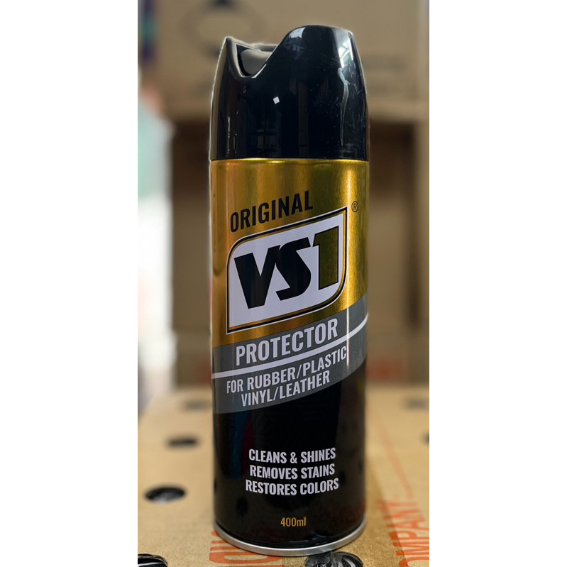 VS1 PROTECTOR FOR RUBBER/PLASTIC/VINYL/LEATHER 400ML | Shopee Philippines