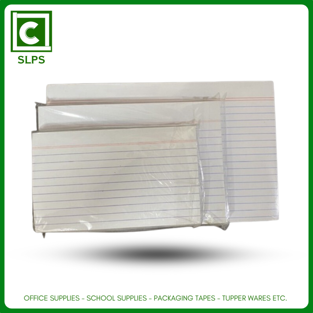 Index Card Sizes (1/2, 1/4, 1/8) Sold per Pack 100 sheet | Shopee ...