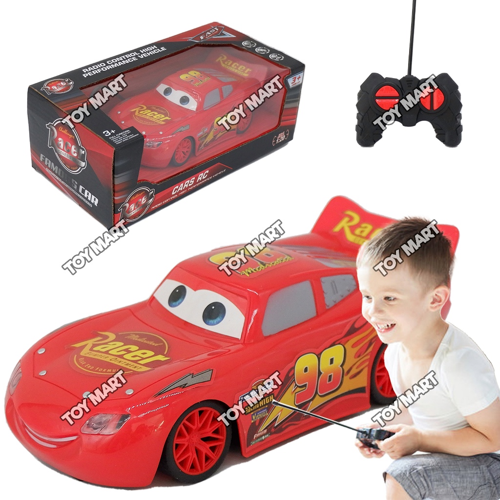 Cars McQueen Remote Control Racing Car 1:20 Scale Toy | Shopee Philippines