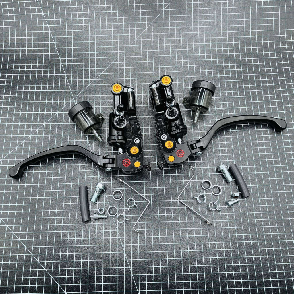 BRAKE MASTER PUMP TRANSFORMER DUALTANK GRAY/BLACK 1 SET *BREMBO ...