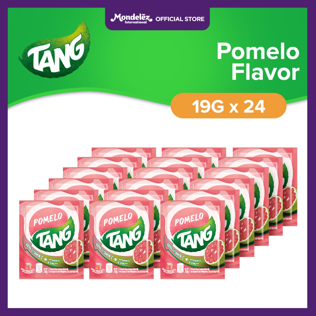 Tang Instant Drink Mix - Pomelo Flavor 19g (Set of 24) | Shopee Philippines