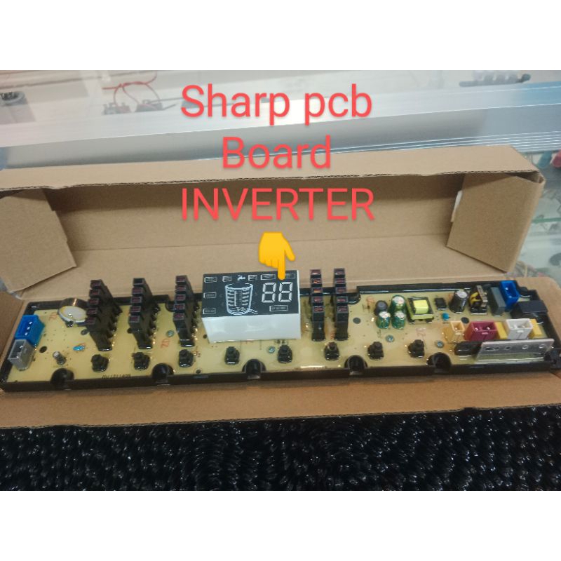 SHARP PCB BOARD FOR INVERTER WASHING MACHINE BRAND NEW | Shopee Philippines