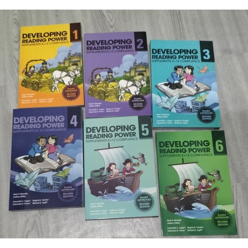 DEVELOPING READING POWER 1,2,3,4,5,6 | Shopee Philippines
