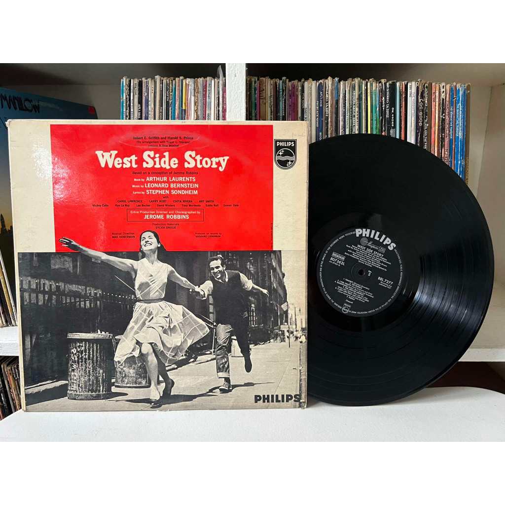 Larry Kert, Chita Rivera, Art Smith – West Side Story Vintage PLAKA ...