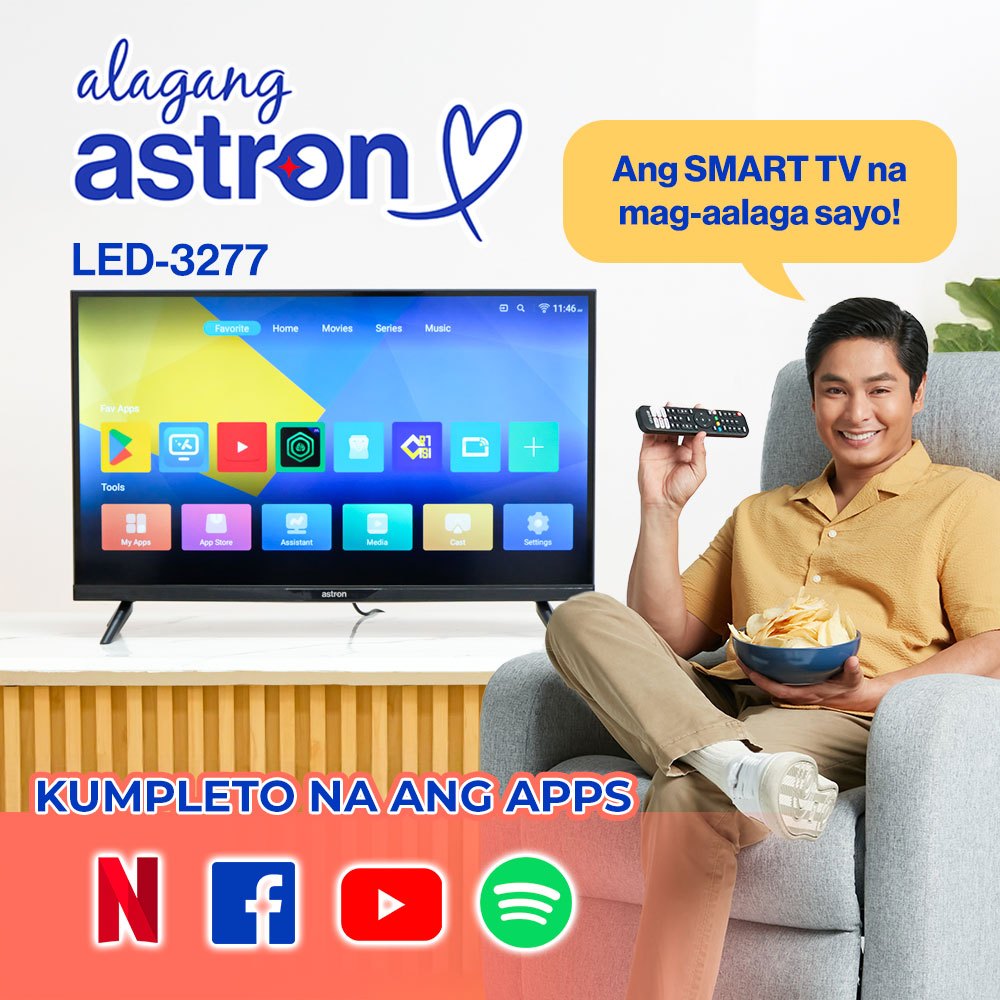 Astron LED3277 32 Inch Smart TV | Full HD | Netflix & Youtube | Screen ...