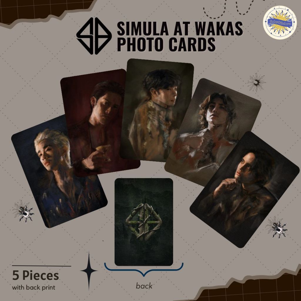 SB19 5 pcs set Simula at Wakas World Tour Photocards Unofficial fanmade ...