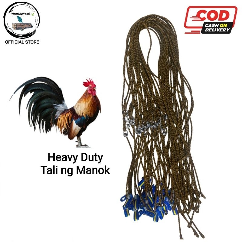 Tali ng Manok Heavy Duty / Tie Cord for Gamefowl Rooster 1PC | Shopee ...