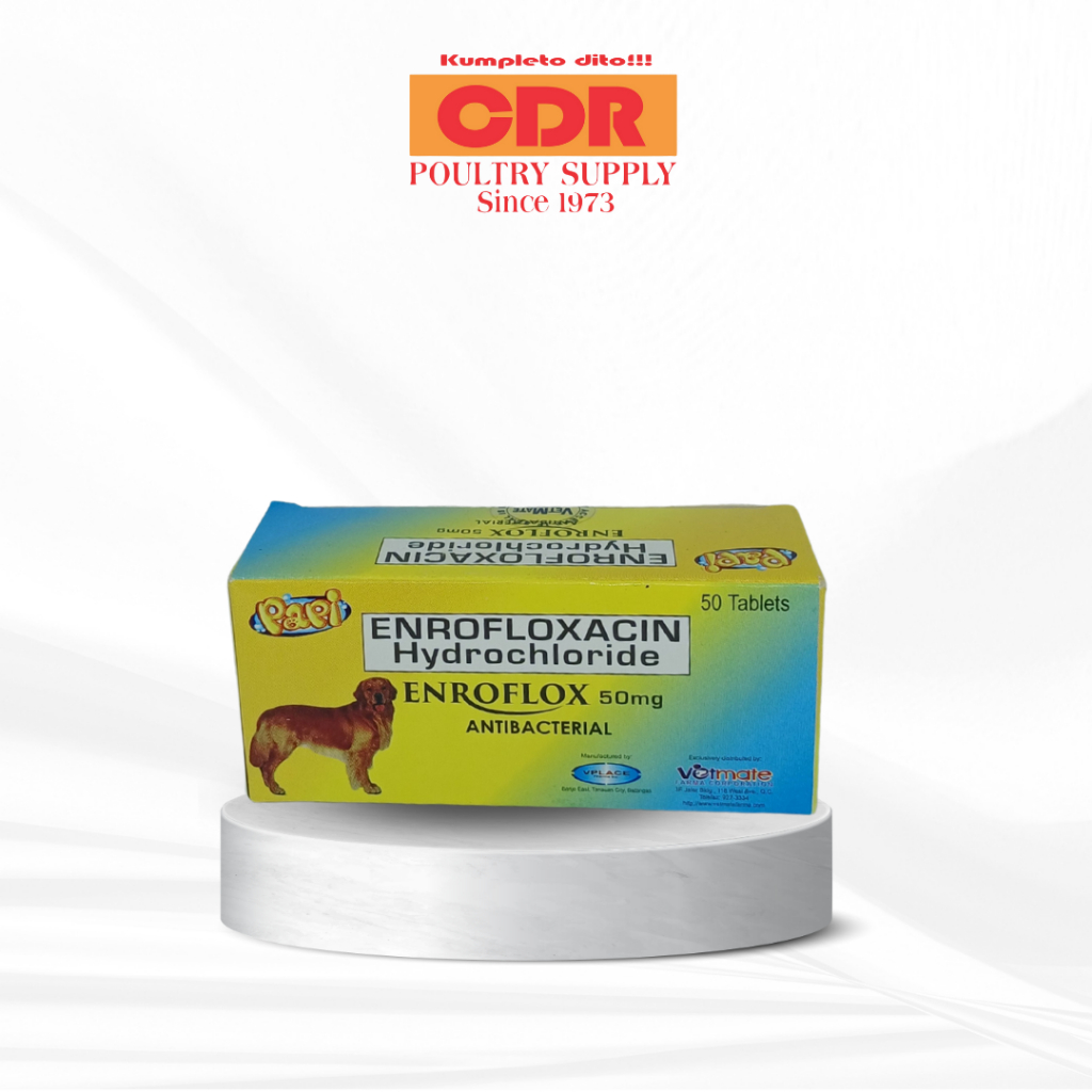 PAPI ENROFLOX 50MG 50 TABS | Shopee Philippines