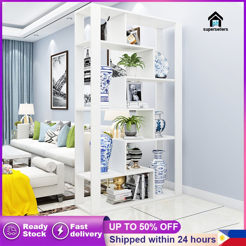 Modern display shelves, home bookshelf dividers, living room dividers ...