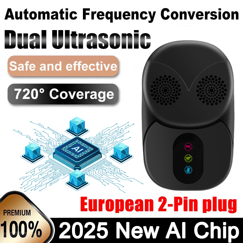 2025 New rat repellent ultrasonic rat killer rat repellant electric ...